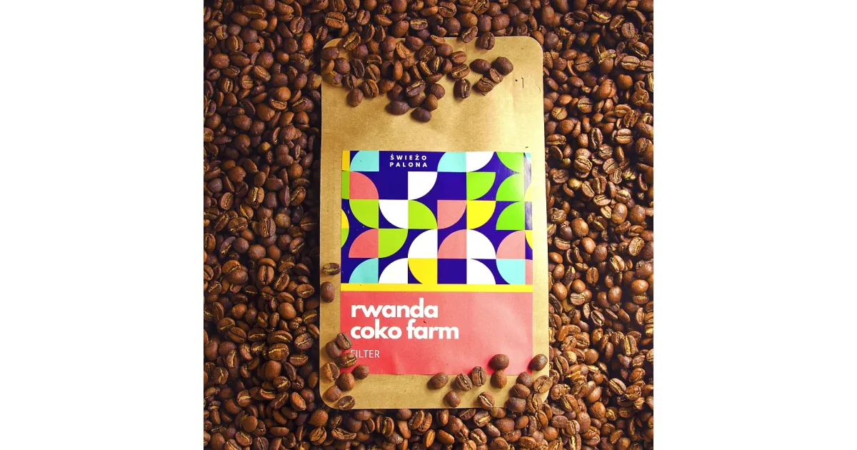 Rwanda Gakenke Coko Farm Washed waga 250 zmielona do drip/chemex/przelewowy