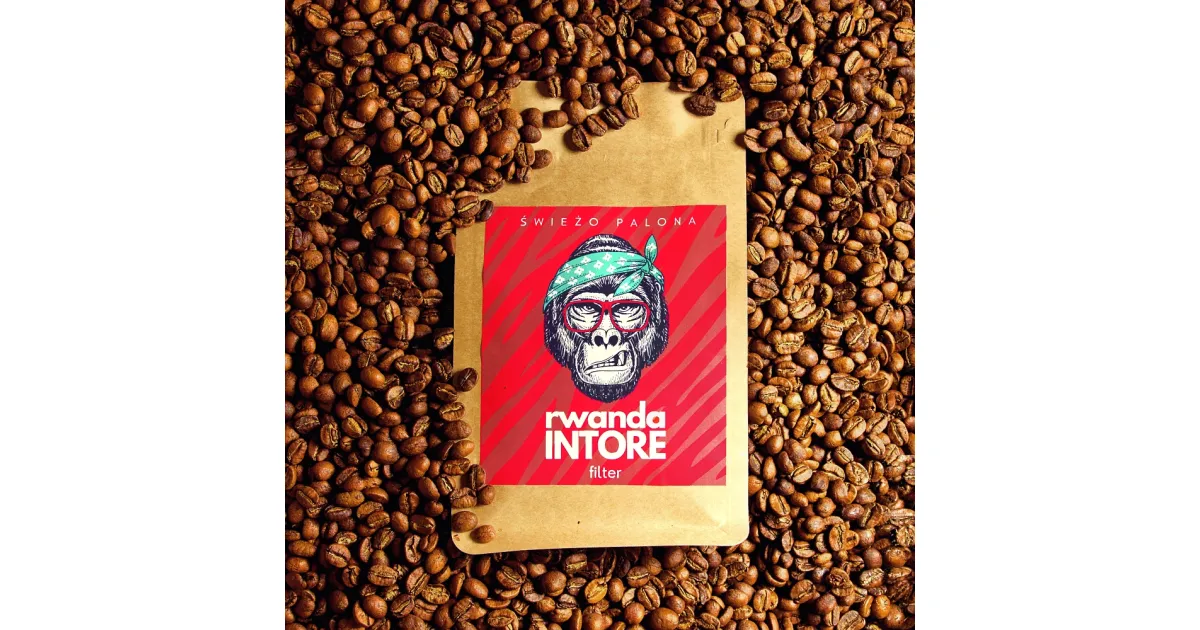 Rwanda AB Plus Intore Washed waga 250 zmielona do przelew/drip/chemex